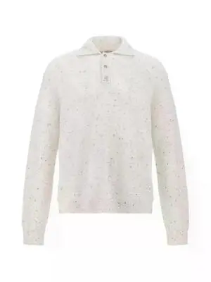 Herno Resort Polo-collar Sweater - Neutrals
