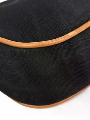 Celine Chain-print Leather-trim Shoulder Bag