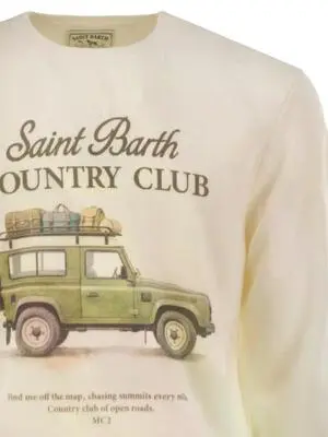 MC2 SAINT BARTH Heron Wool And Cashmere Blend Crewneck Sweater