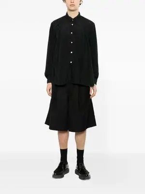 Comme Des Garçons Pleated Long-sleeve T-shirt