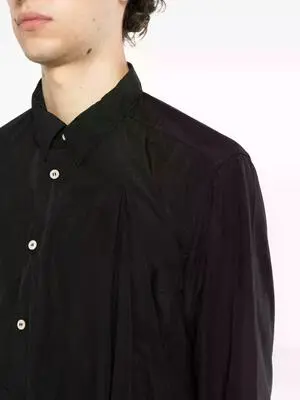 Comme Des Garçons Pleated Long-sleeve T-shirt
