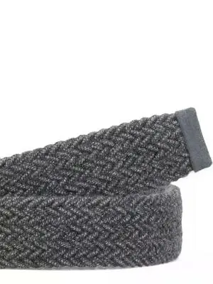 Orciani Woven Buckle-fastening Belt