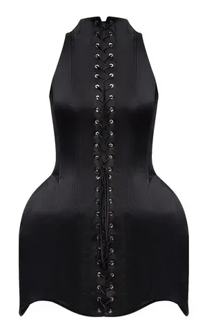 BALYKINA Milena Mini Dress - Black