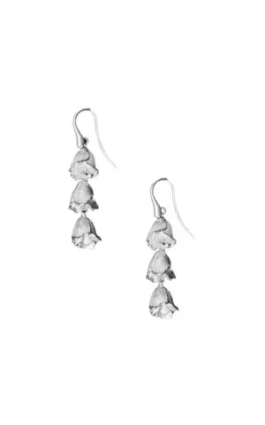 Le Sundial Le Tulip Petit Drop - Silver
