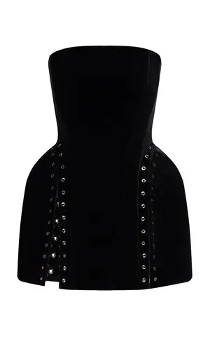 BALYKINA Kat Mini Dress - Black