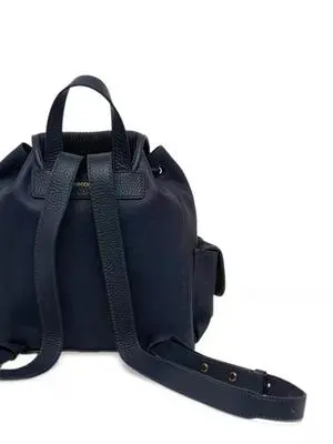 COCCINELLE Medium Mavery Leather-trimmed Backpack