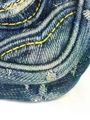 LOUIS VUITTON 2007 Monogram Denim Belt Bag