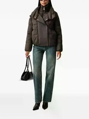 Patrizia Pepe Double-breasted Puffer Jacket