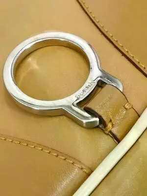 Prada Perforated Leather Handbag