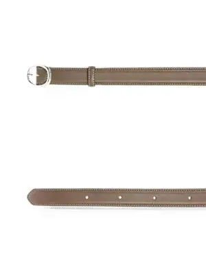 LIÉ STUDIO The Wyatt Wide Leather Belt