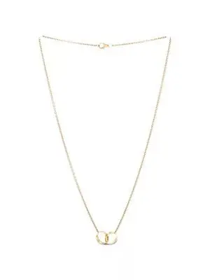 Cartier Love Interlocking 18k Yellow Necklace