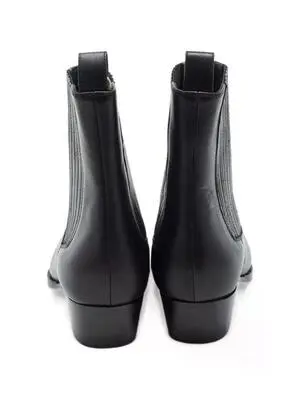 CHRISTIAN LOUBOUTIN Cheliviss Tapered-toe Chelsea Boots - Black