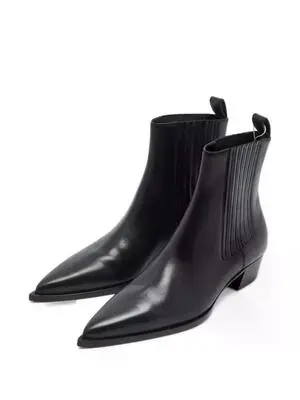 CHRISTIAN LOUBOUTIN Cheliviss Tapered-toe Chelsea Boots