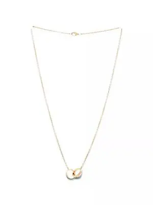 Cartier Love Interlocking 18k Yellow Necklace - Gold