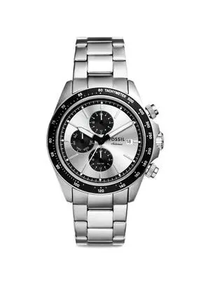 Fossil Autocross 42mm Watch - Silver