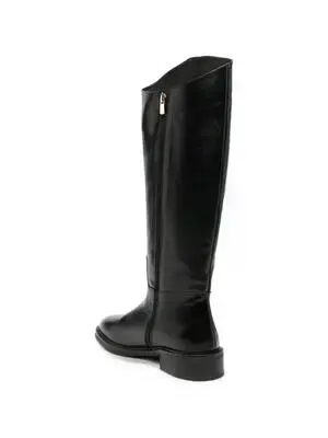 SERGIO MORETTI FIRENZE Buckle-detail Knee-high Boots