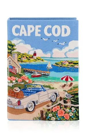 OLYMPIA LE-TAN Cape Cod Book Clutch