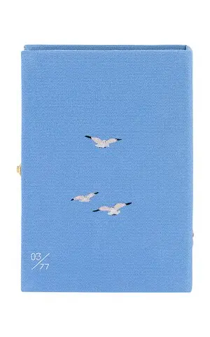 OLYMPIA LE-TAN Cape Cod Book Clutch