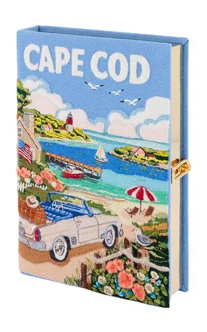 OLYMPIA LE-TAN Cape Cod Book Clutch