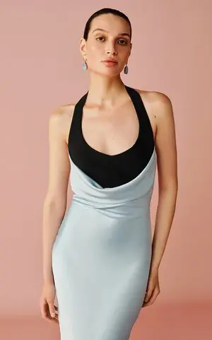BALYKINA June Maxi Dress - Blue
