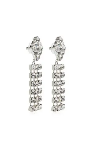 JENNIFER BEHR Thelma 18k Gold-plated Crystal Earrings