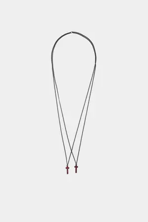 Dsquared2 Jesus Necklace - Black