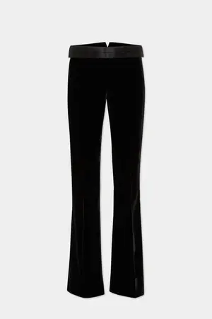Dsquared2 Velvet Chic Tailored Bob Trousers