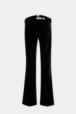 Dsquared2 Velvet Chic Tailored Bob Trousers