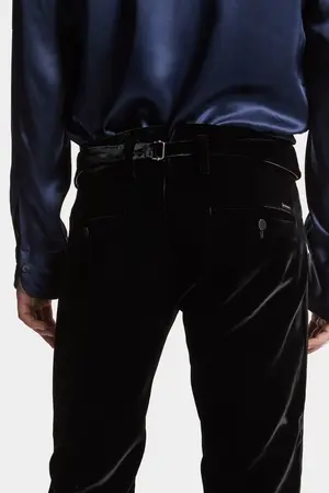 Dsquared2 Velvet Chic Tailored Bob Trousers