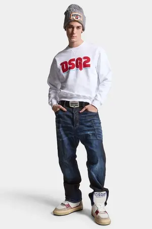 Dsquared2 Dark Grease Monkey Wash Kawaii Jeans