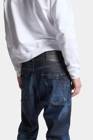 Dsquared2 Dark Grease Monkey Wash Kawaii Jeans
