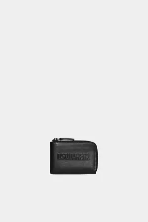 Dsquared2 Bob Zip Wallet - Black