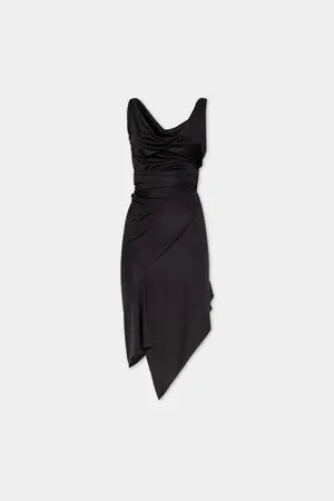 Dsquared2 Asymmetrical Jersey Dress