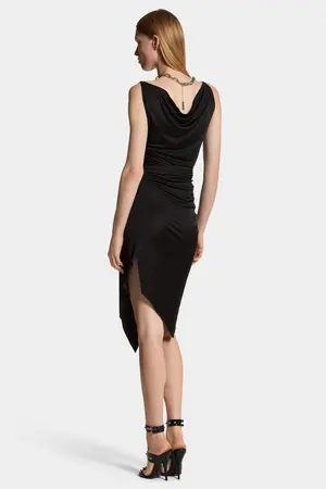 Dsquared2 Asymmetrical Jersey Dress