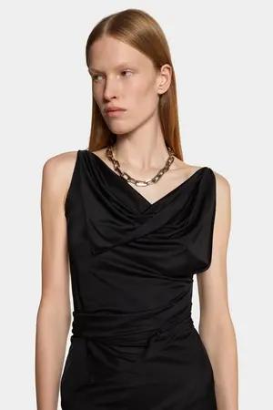 Dsquared2 Asymmetrical Jersey Dress