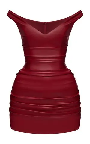 BALYKINA Effy Mini Dress - Red