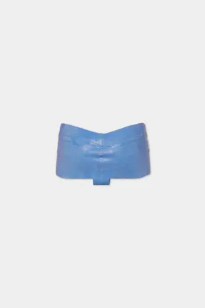 Dsquared2 5-pocket Latex Hot Pants