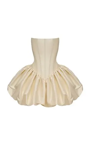 BALYKINA Vlada Mini Dress - Neutral