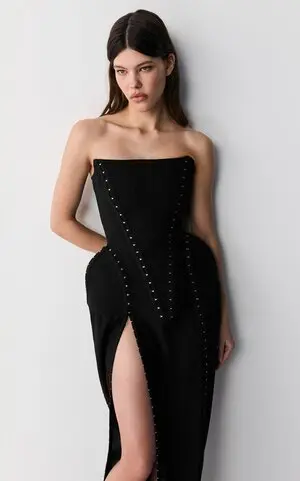 BALYKINA Muna Maxi Dress With Hooks