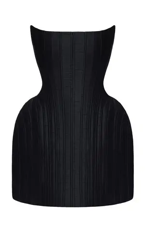 BALYKINA Irma Mini Dress - Black