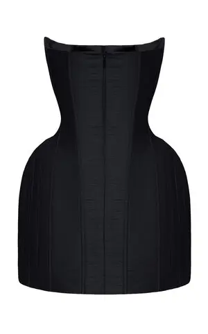 BALYKINA Irma Mini Dress - Black