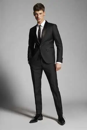 Dsquared2 Tuxedo Suit - Black
