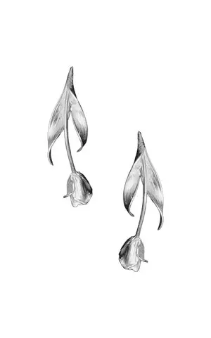 Le Sundial Le Tulip Earrings - Silver