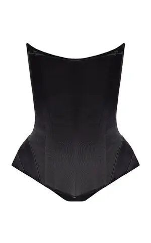 BALYKINA Soft Satin Corset With Hooks