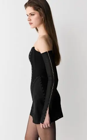 BALYKINA Muna Mini Dress With Hooks