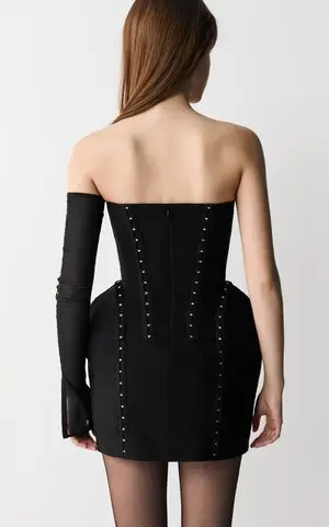 BALYKINA Muna Mini Dress With Hooks