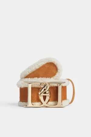 Dsquared2 Double D Belt - Camel