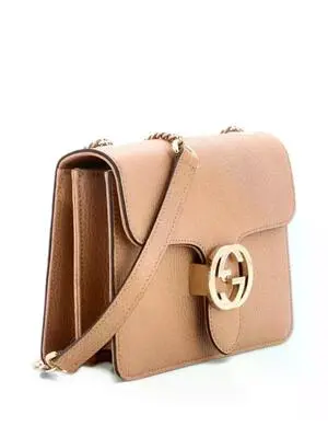 Gucci Interlocking Leather Small Shoulder Bag