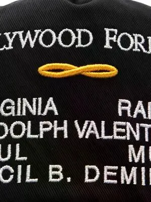 PALY Hollywood Forever Embroidered Cotton Cap