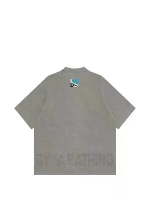 AAPE BY *A BATHING APE Logo-embroidered Short-sleeve Sweater
